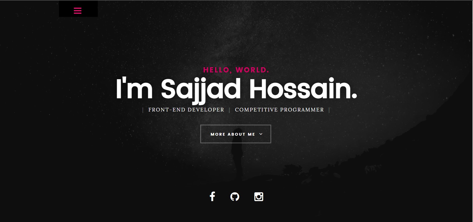 GitHub - 36Outlaw/Sajjad-portfolio: My First Portfolio Website