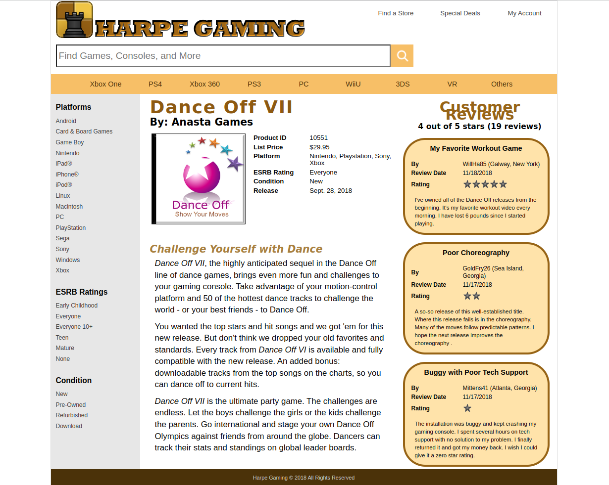 GitHub - hesbon-osoro/Harpe-Gaming: T10 Case Problem 2