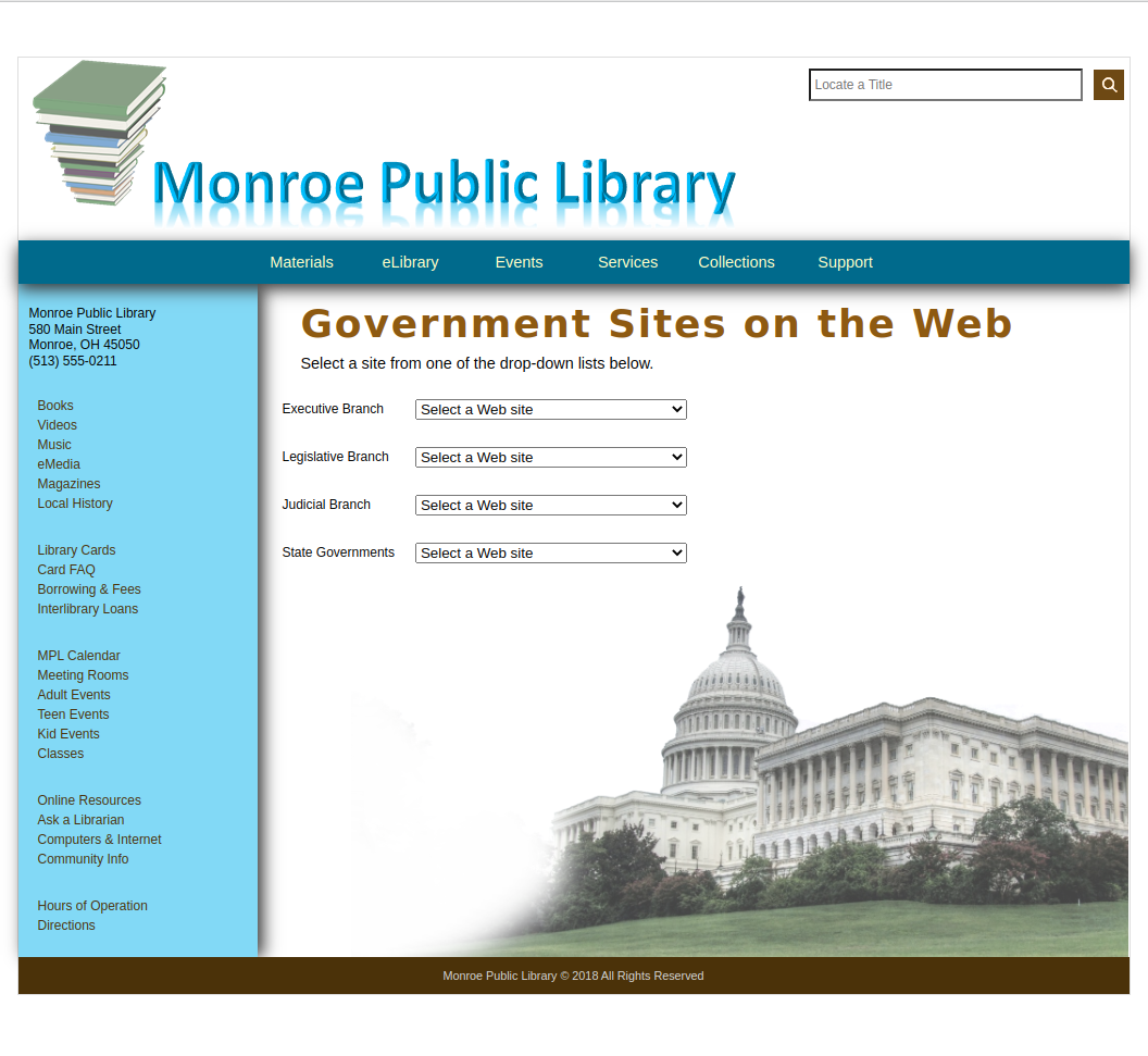 GitHub - hesbon-osoro/Monroe-Public-Library: T13 Case Problem 1