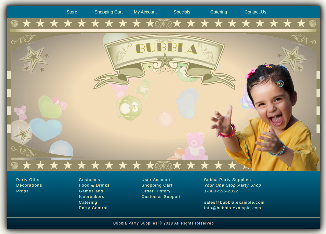 GitHub - hesbon-osoro/Bubbla-Party-Supplies: T14 Case Problem 1