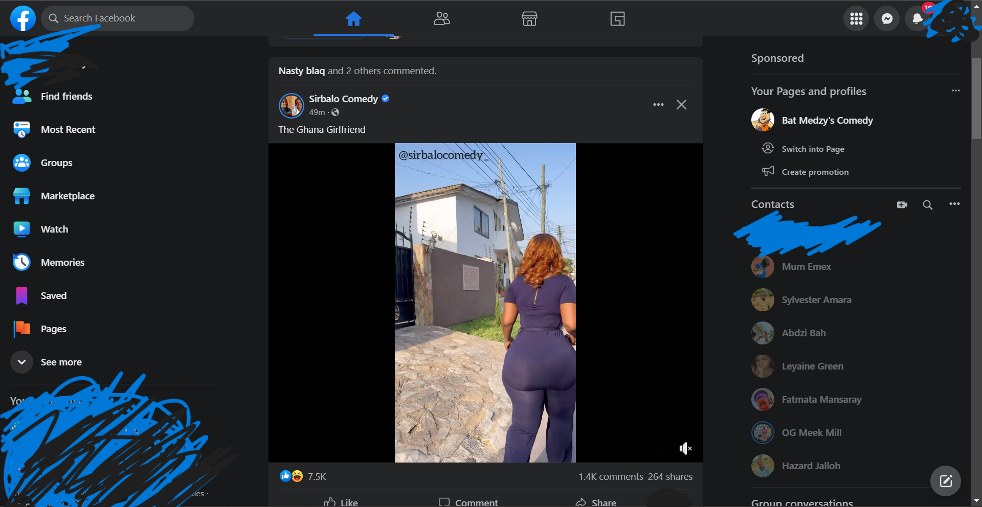 GitHub - Shaku-Med/facebook_project: This application contains both ...