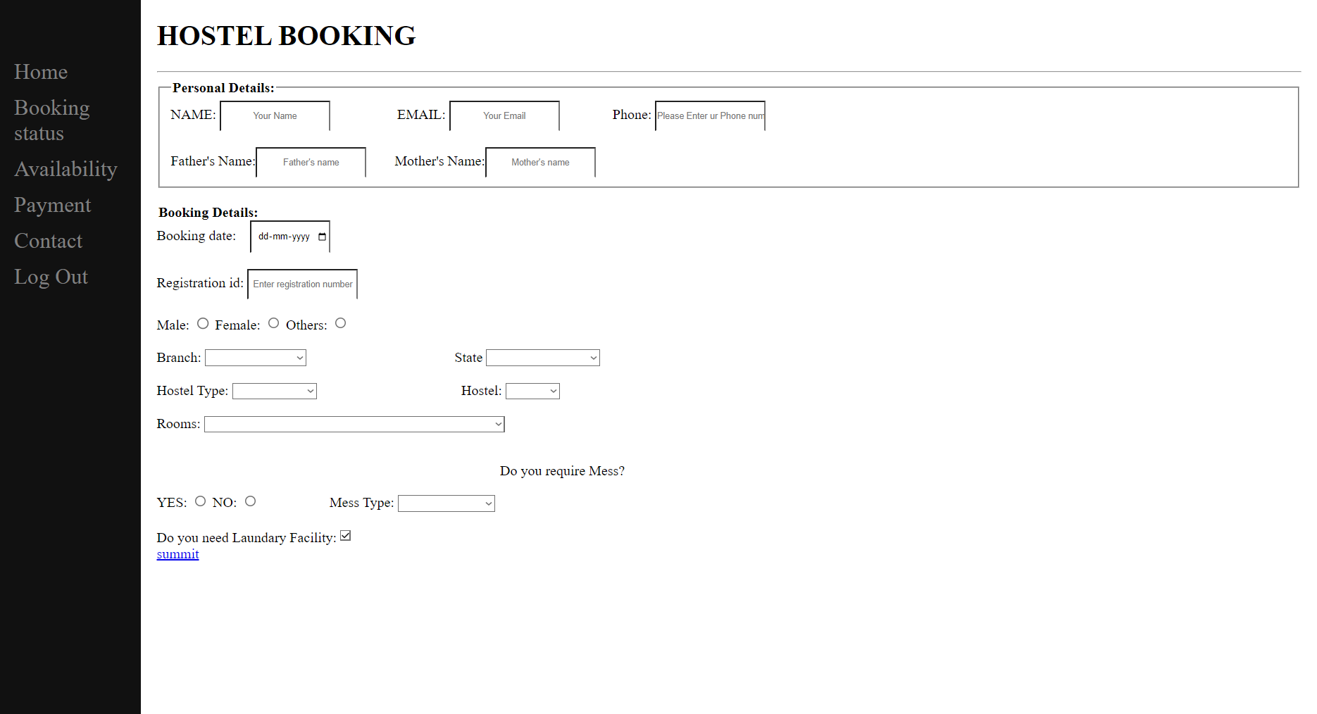 GitHub - dipeshgoyal99/HOSTEL-ROOM-ALLOCATION-SYSTEM