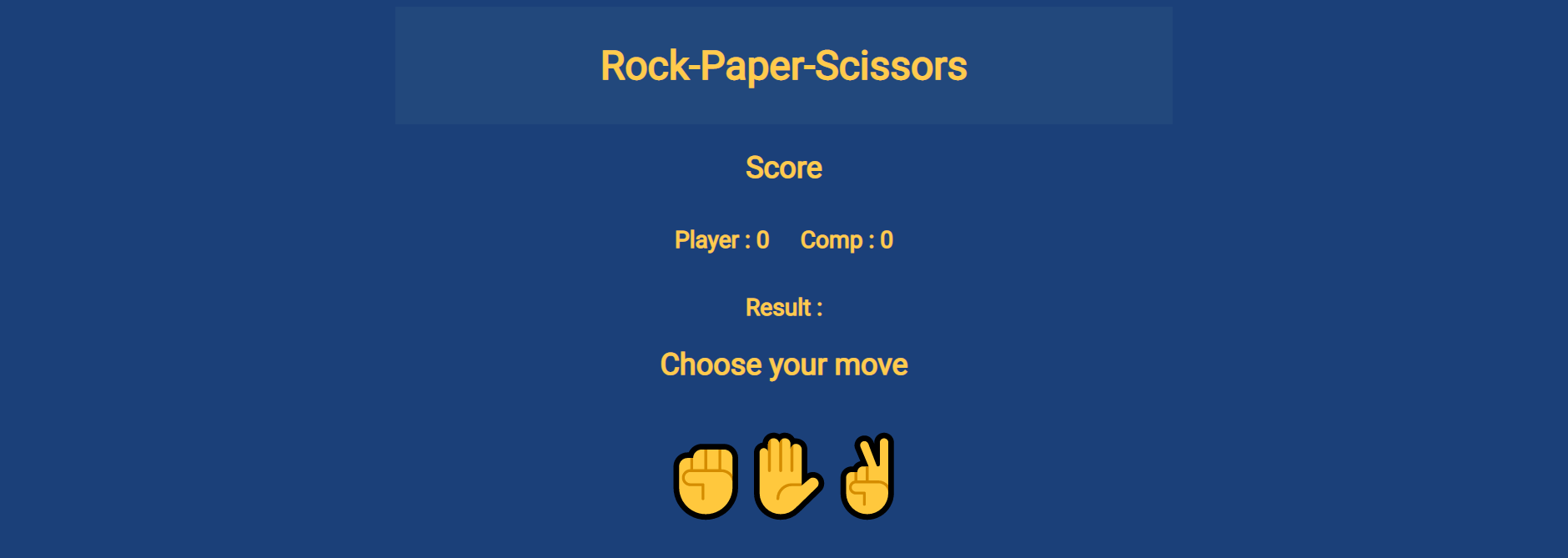 GitHub - PanagiotisBogas/Rock-Paper-Scissors