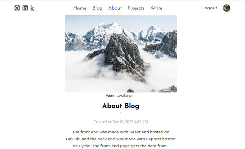 GitHub - Satoshi-Sh/portfolio: Portfolio Website built with React and Express API interacting ...