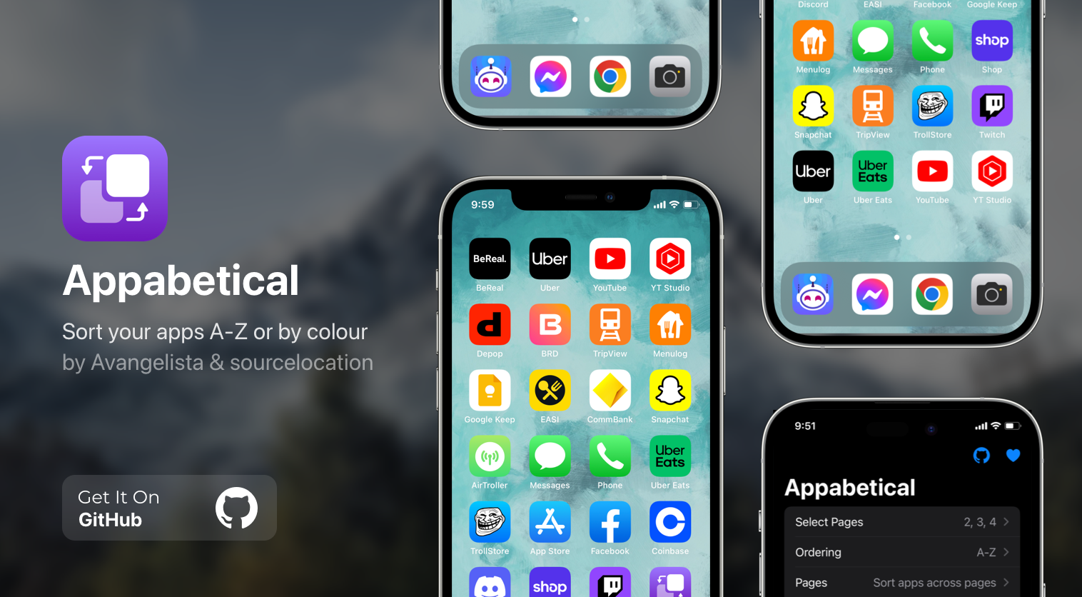 GitHub - Avangelista/Appabetical: Sort your apps A-Z or by color on iOS ...