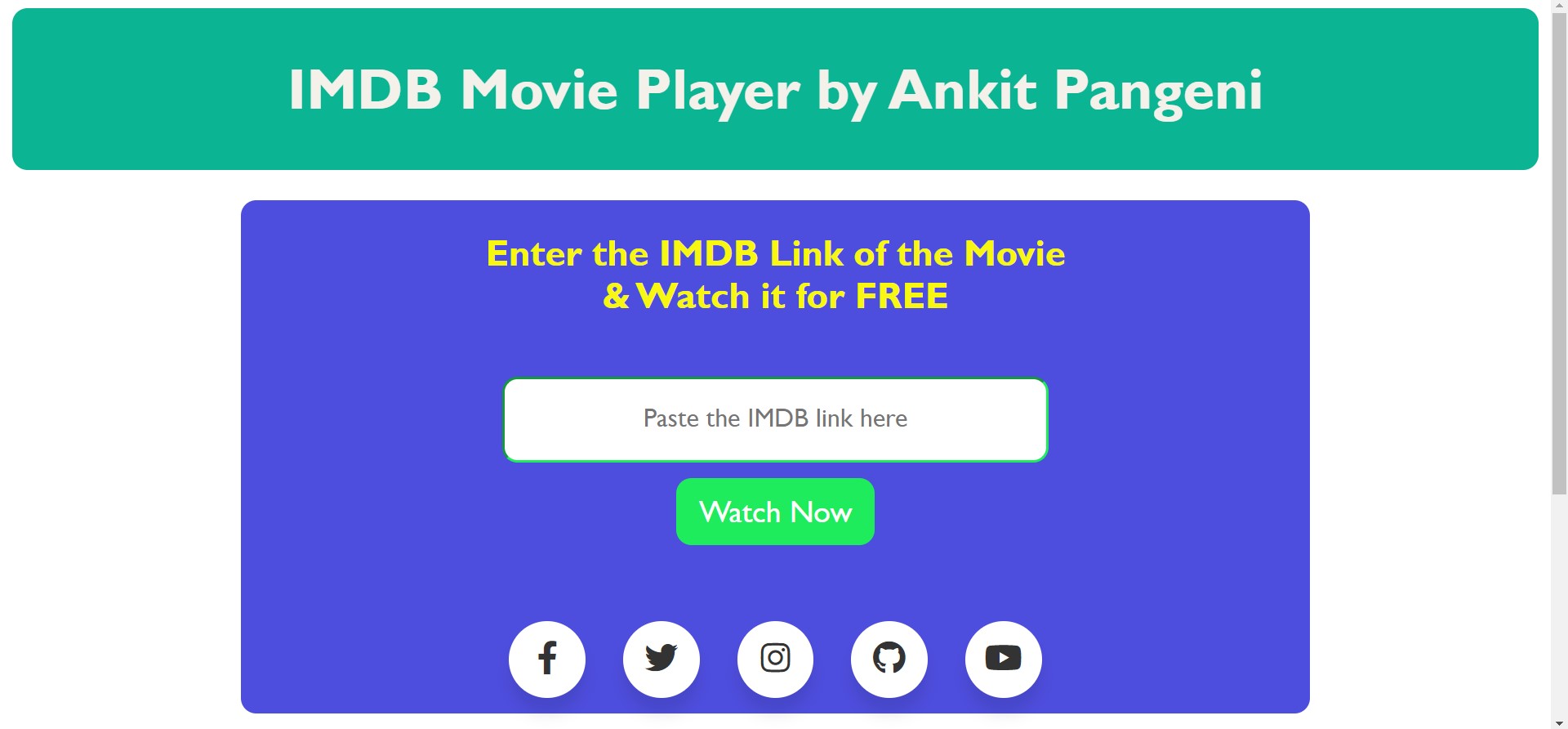GitHub - AnkitPangeni/imdb: watch imdb movies GitHub - AnkitPangeni/imdb: watch imdb movies