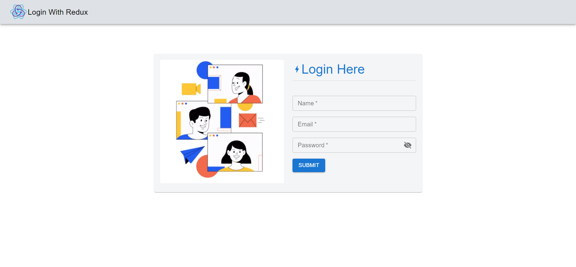 Github Thenewc0der 24login With Redux React It Is A Login System Using Redux