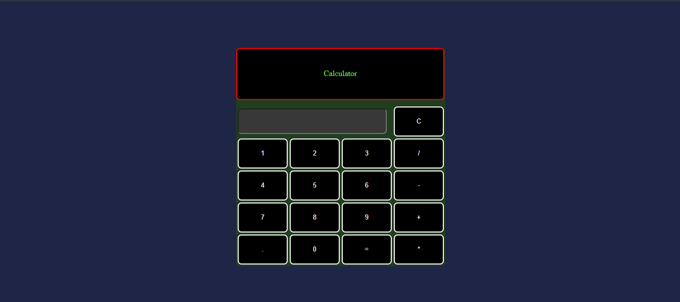 GitHub - adithyakrishnapn/calculator: Calculatr using Javascrit