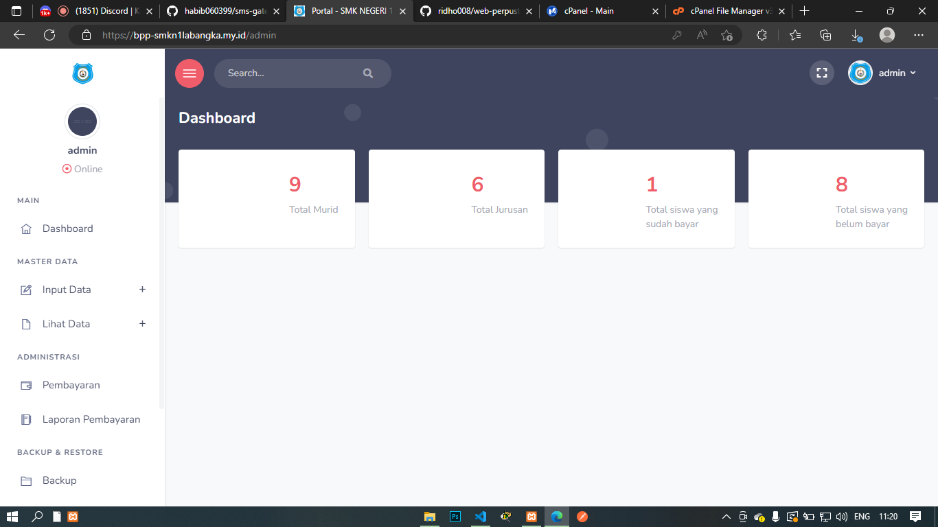 GitHub - habib060399/sms-gateway: Aplikasi website pembayaran spp ...