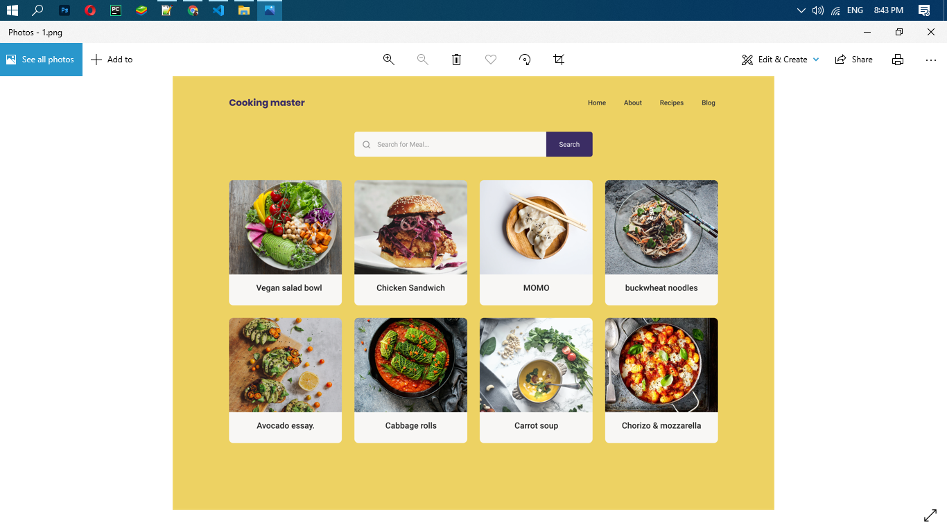 GitHub - sshilpi110/The_Meal_Db_Food_App: This is a mini app which lets you search food recipe ...