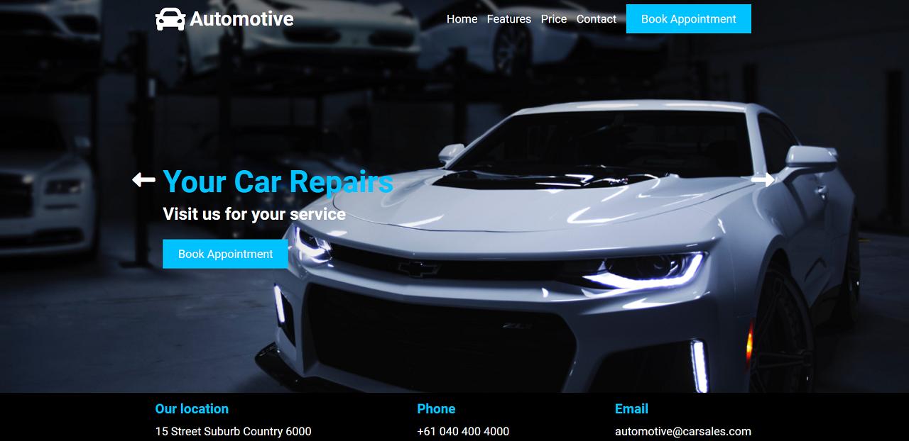 GitHub - GerardoIsaac/automotive-site: Landing page for a car service centre
