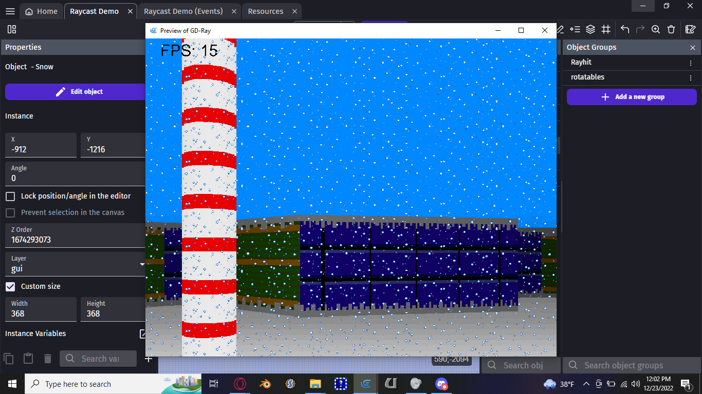 GitHub - Noah12317/GD-Ray: GDevelop Raycaster Github thing