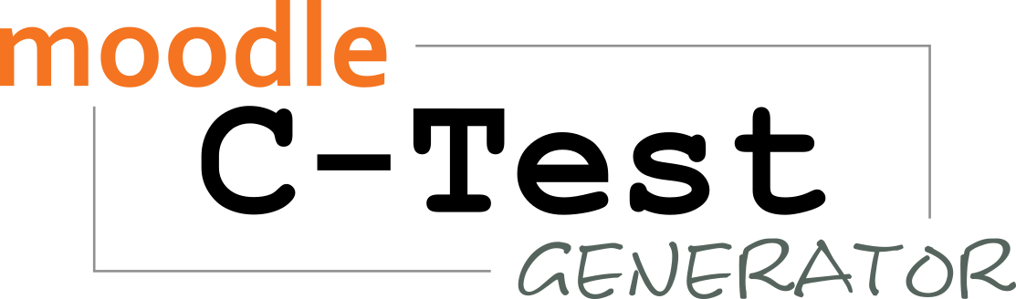 GitHub - TRMSC/moodle-ctest-generator: Tool for generating C-Tests for ...