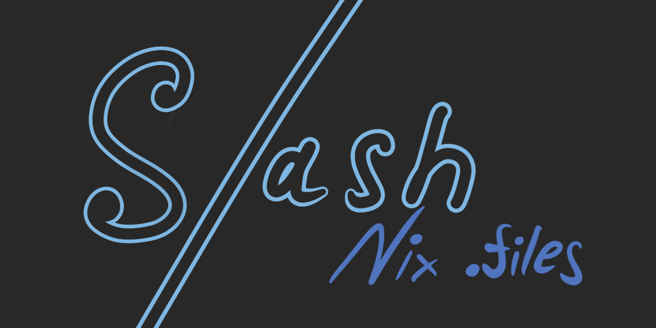 GitHub - ejiek/slashNix: Config files for ejiek's NixOS rice