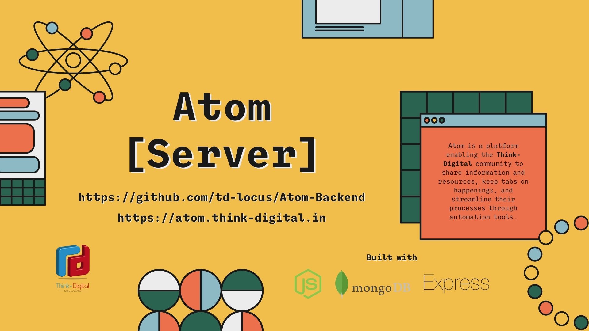 GitHub - td-locus/Atom-Backend: Backend application for Atom. Atom is a platform enabling the ...