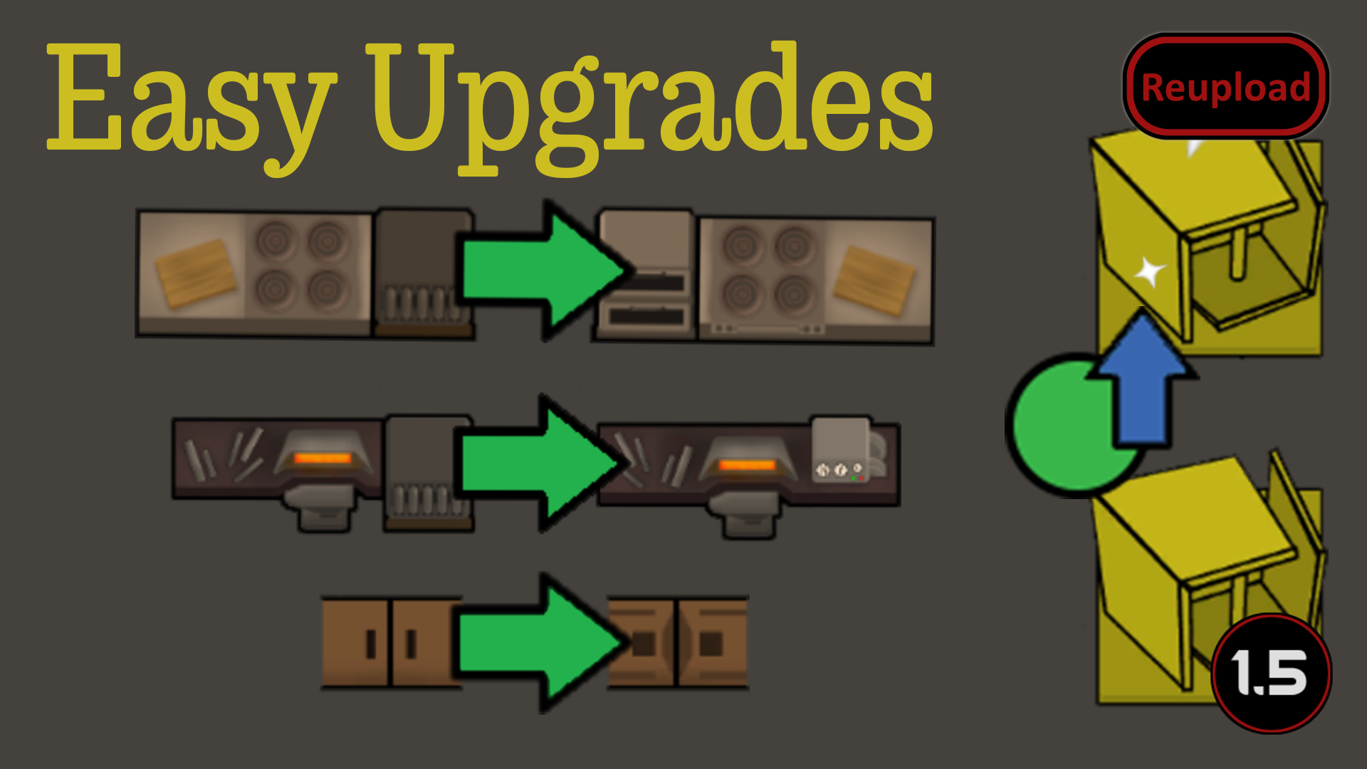GitHub - emipa606/EasyUpgrades: Repository for the Rimworld mod named Easy Upgrades (Continued)