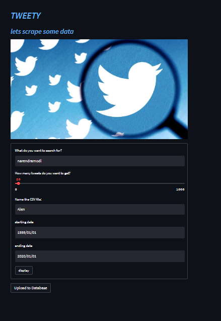 GitHub - alenvarghz/Twitter-Scraping-project: Config files for my GitHub profile.