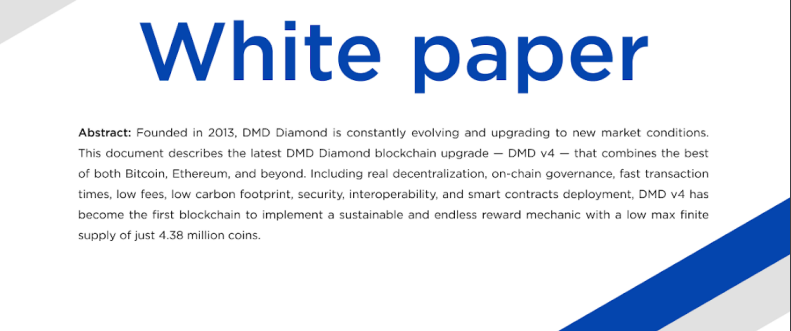 GitHub - DMDcoin/whitepaper