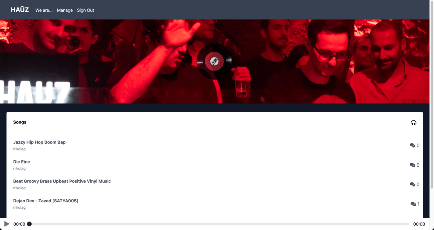 GitHub - nikolagp/music-app-vue