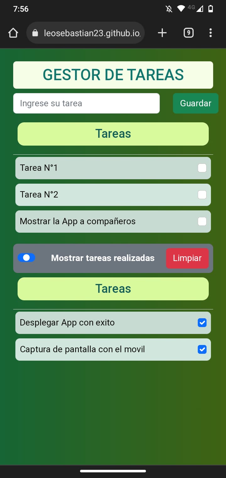 Github Leosebastian23 Task App Reactapp Proyecto Básico Donde Se Desarrolla El Uso Conceptos