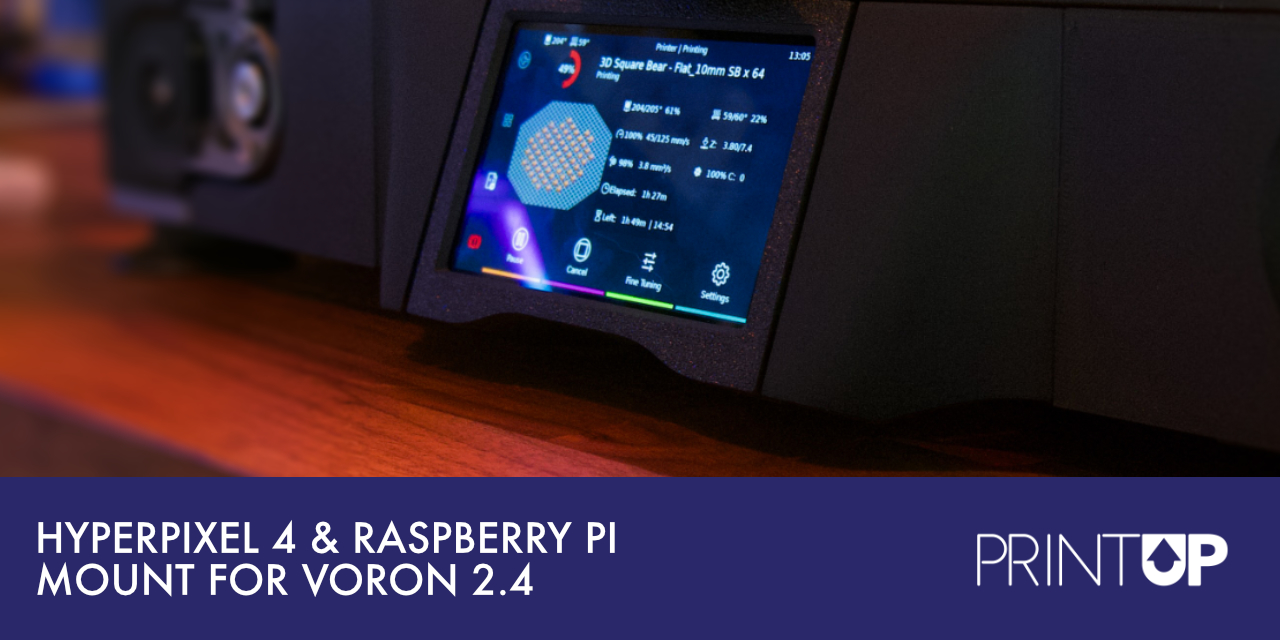 GitHub - Print-Up/Hyperpixel-4-Mount-for-Voron-2.4: A Hyperpixel 4 ...