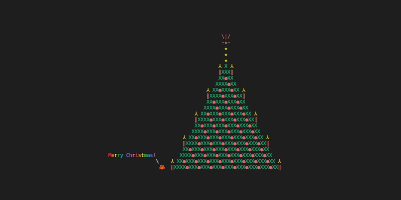 GitHub - bernedom/RustmasTree: An Christmas Tree done in rust