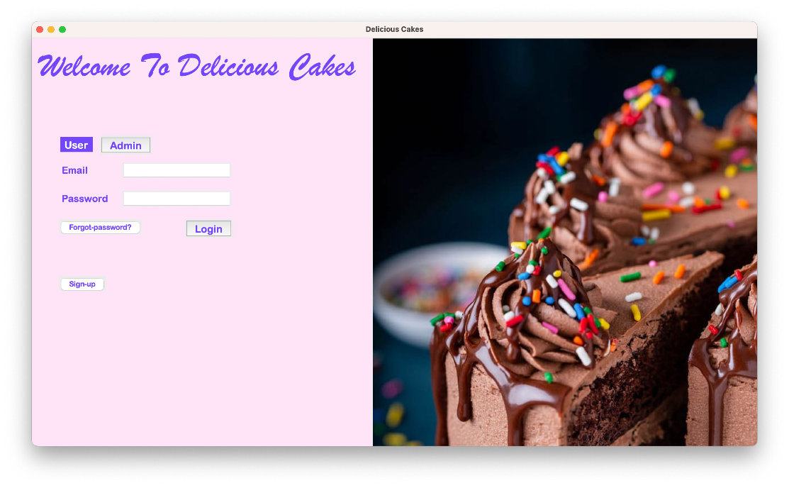 GitHub - iJayeshPatil/Delicious-Cakes: "Delicious Cakes", is a user-friendly management system ...