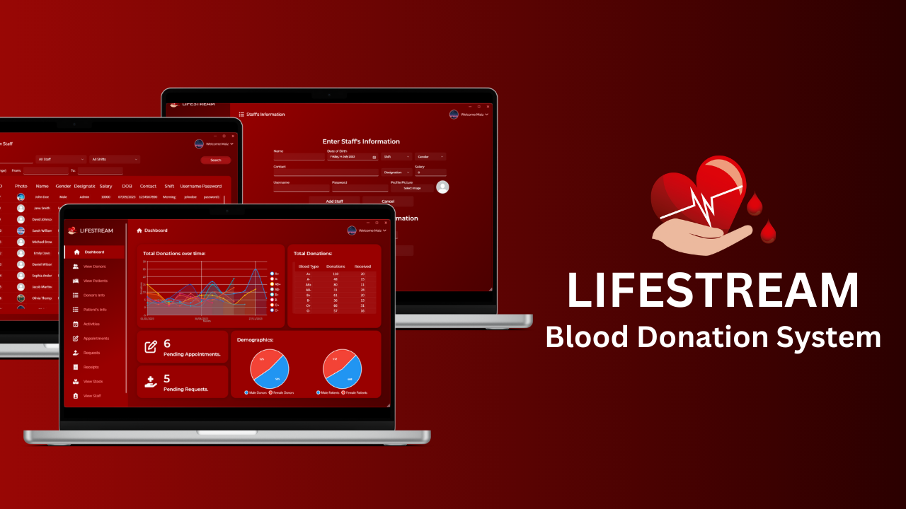 GitHub - MaizNadeem/Lifestream-WPF: About our Database Systems 1 Project on "Blood Donation System".