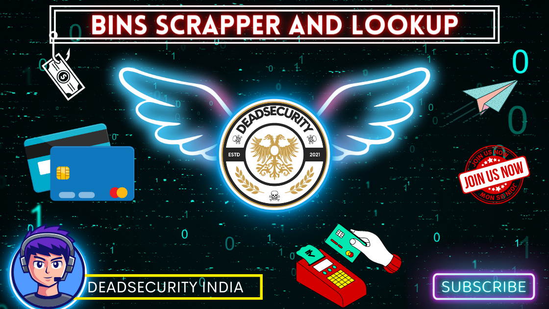 GitHub - DEADSECURITY-INDIA/BIN-SCRAPPER-AND-CHECKER