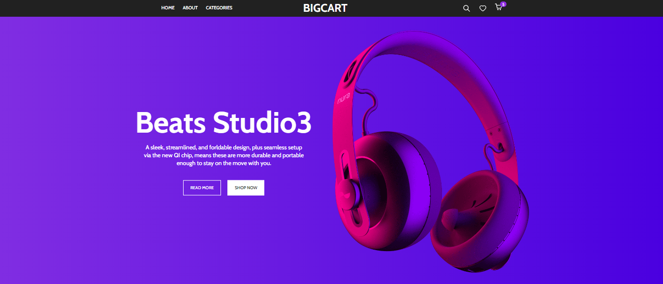 GitHub - msaini28r/Bigcart-Ecommerce: Bigcart is an ecommerce website ...