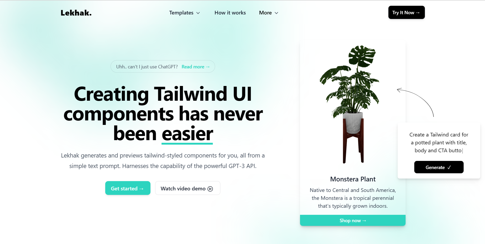 GitHub - A-HK/lekhak-tailwind-gpt3-backend: Backend for Lekhak - Generate Tailwind UI components ...