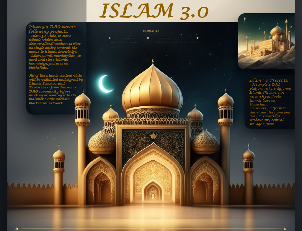 GitHub - alirazacodes/ISLAM-WEB3-DAO: A Decentralized platform to store ...