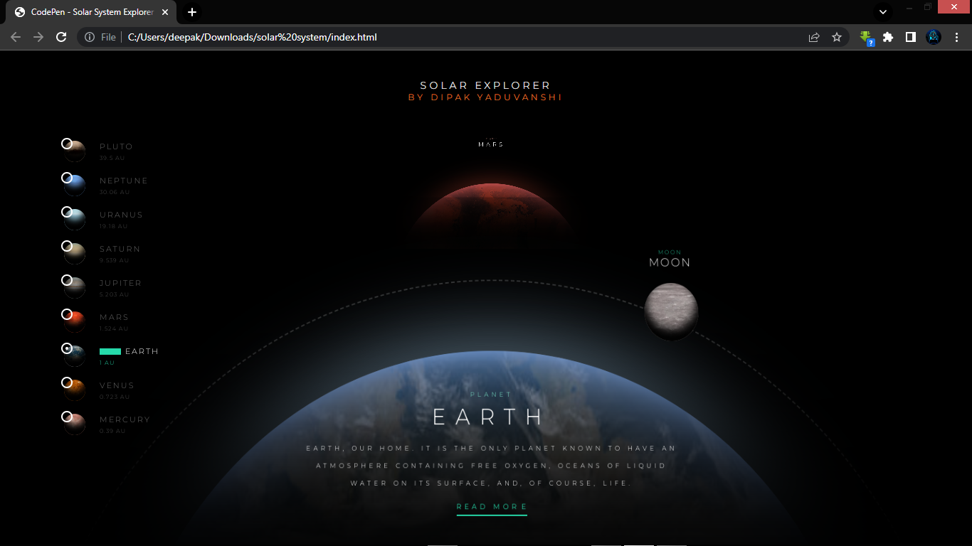 GitHub - Dipak-Yadav1/solarsystem