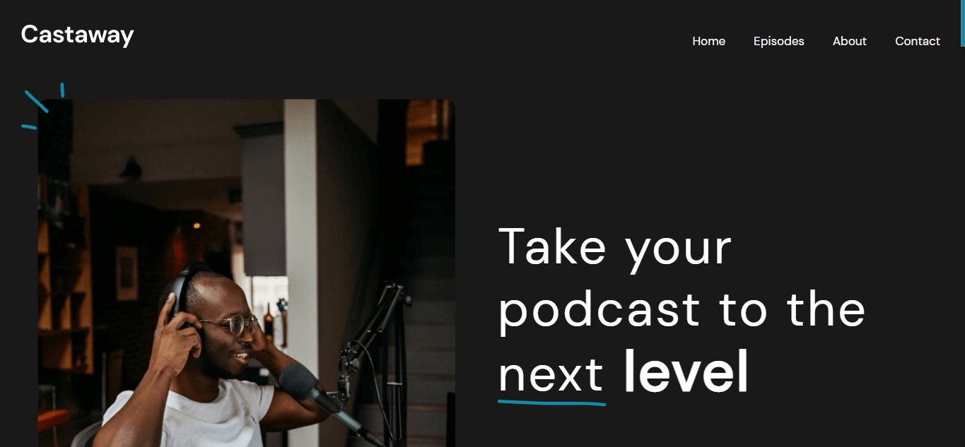 GitHub - jahongirdev/castaway-website: Castaway Website