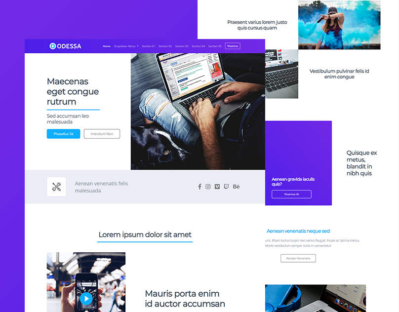 GitHub - MarcoRQ85/Landing-Page-odessa-ejemplo: Proyecto personal, landing page