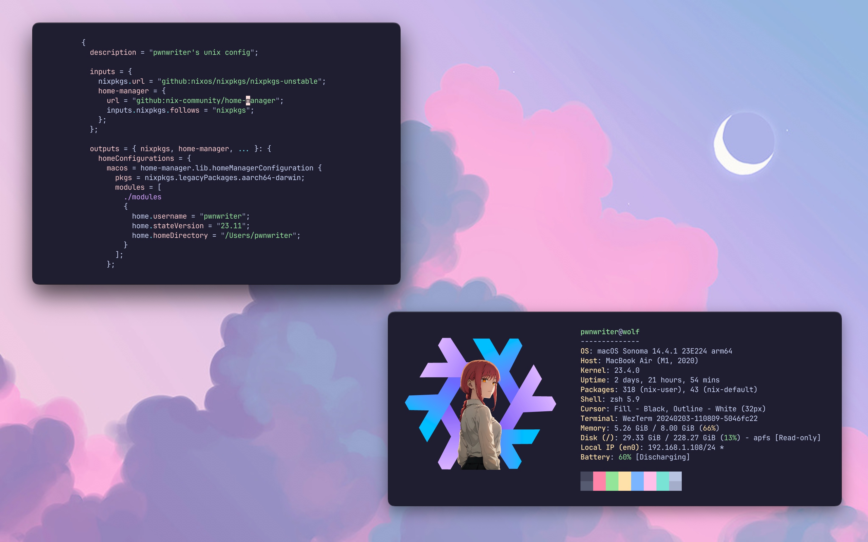 GitHub - pwnwriter/nix: 🍎 Procrastinating never felt this productive.