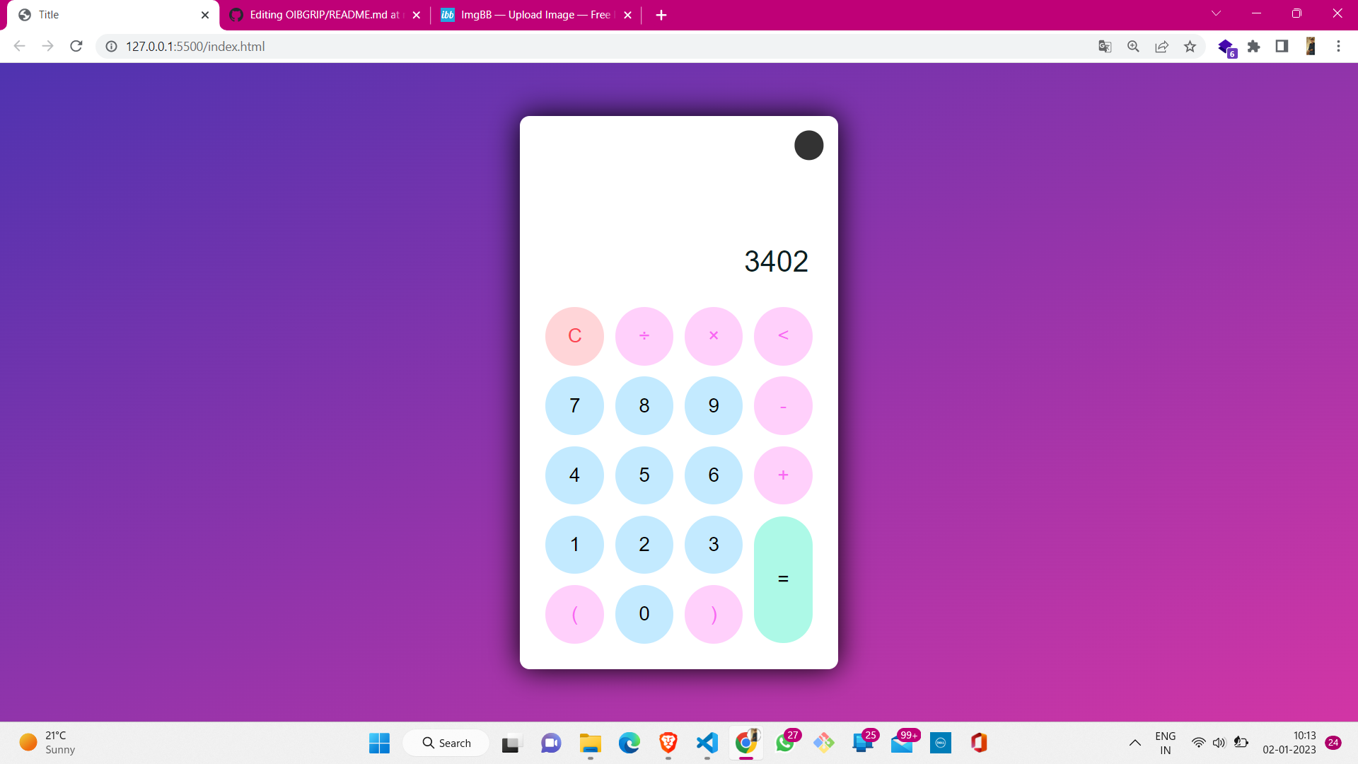 GitHub - swarnavopramanik/OIBGRIP_Calculator