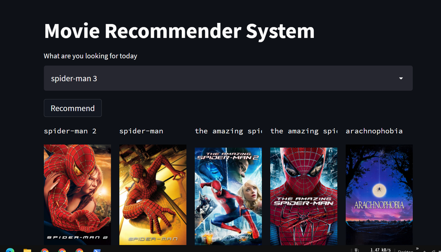 GitHub - Siddharth-Latthe-07/Movie-Recommended-System: In this project, I have made an web ...