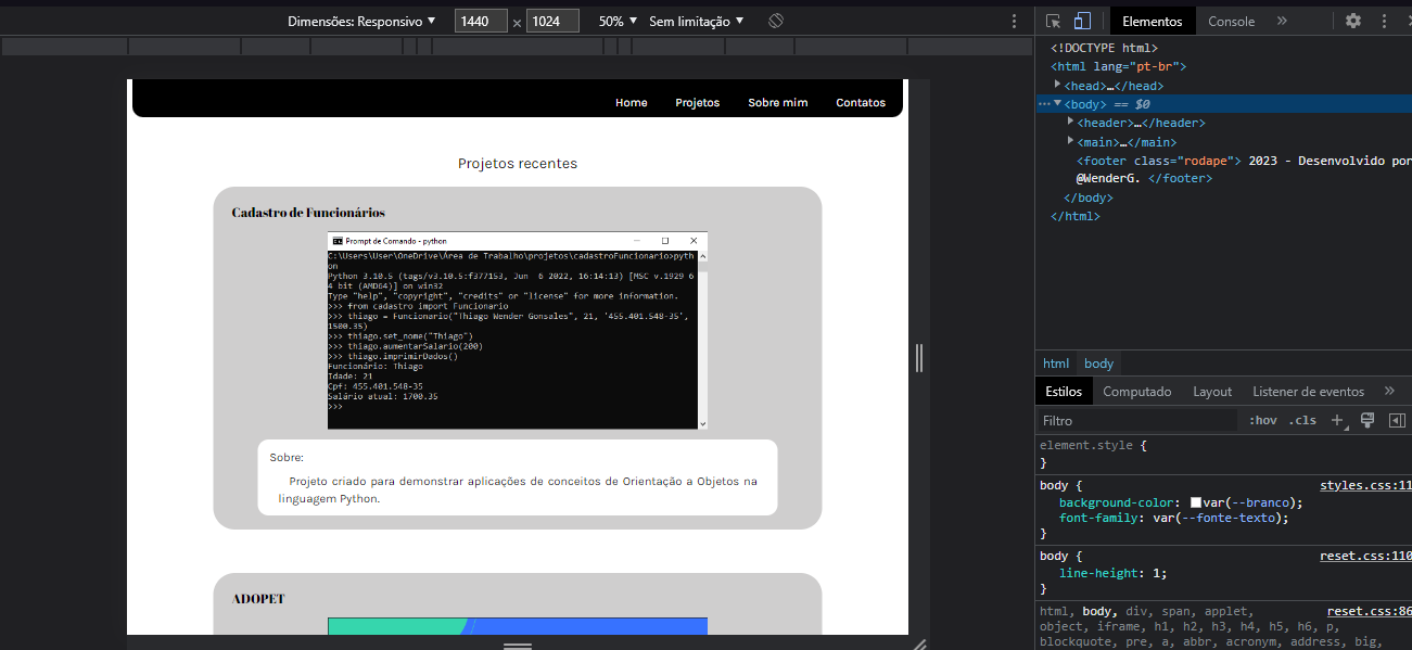 site_portfolio/projetosPython.html at main · WenderG/site_portfolio · GitHub