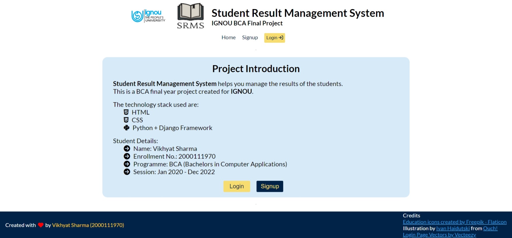 GitHub - VikhyatSharma17/srms