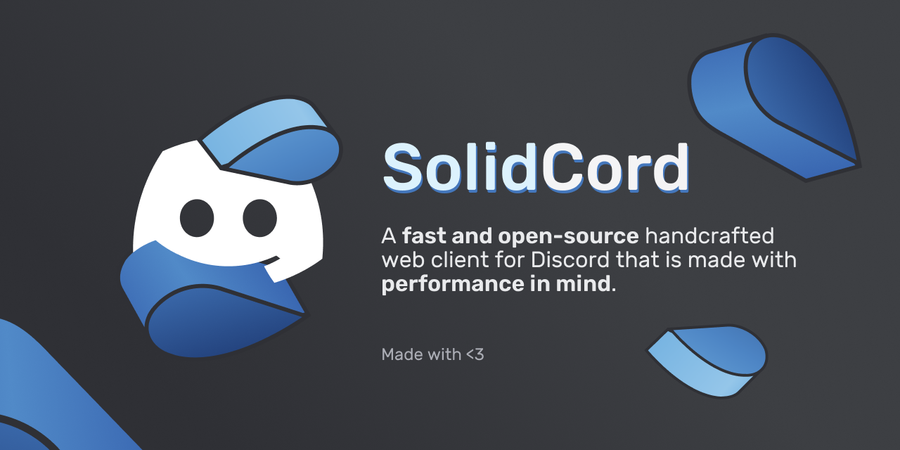 GitHub - Vexcited/SolidCord: A work in progress fast and open-source handcrafted web client for ...