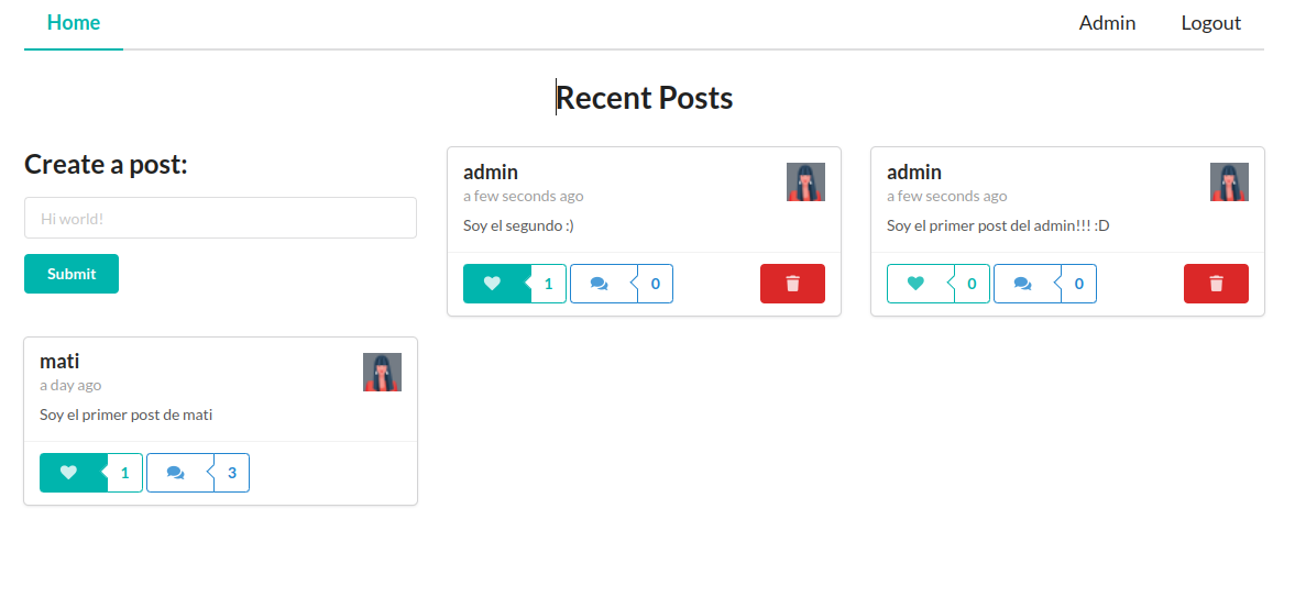 GitHub - matiasbobek/MERNG: A social network MVP