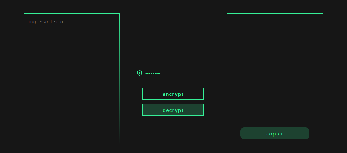 Github Valentin1609encrypter Text Encrypter With Javascript Without