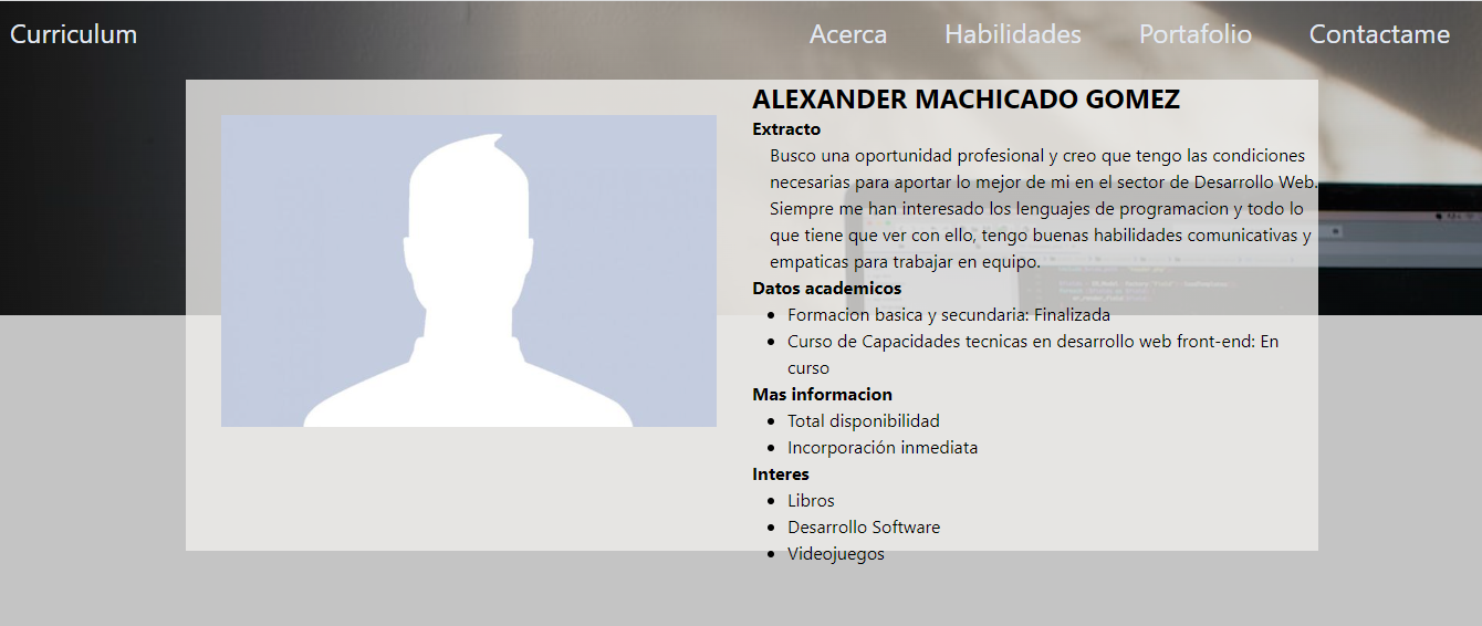 GitHub - Dexametasona/curriculum GitHub - Dexametasona/curriculum