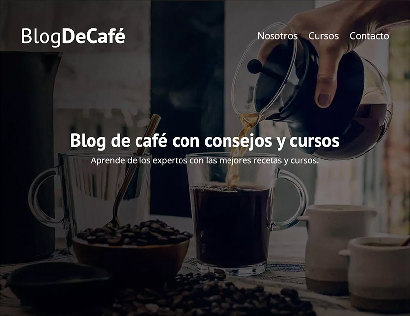 GitHub - Gre13/Blog-de-Cafe: Blog de café con consejos y cursos