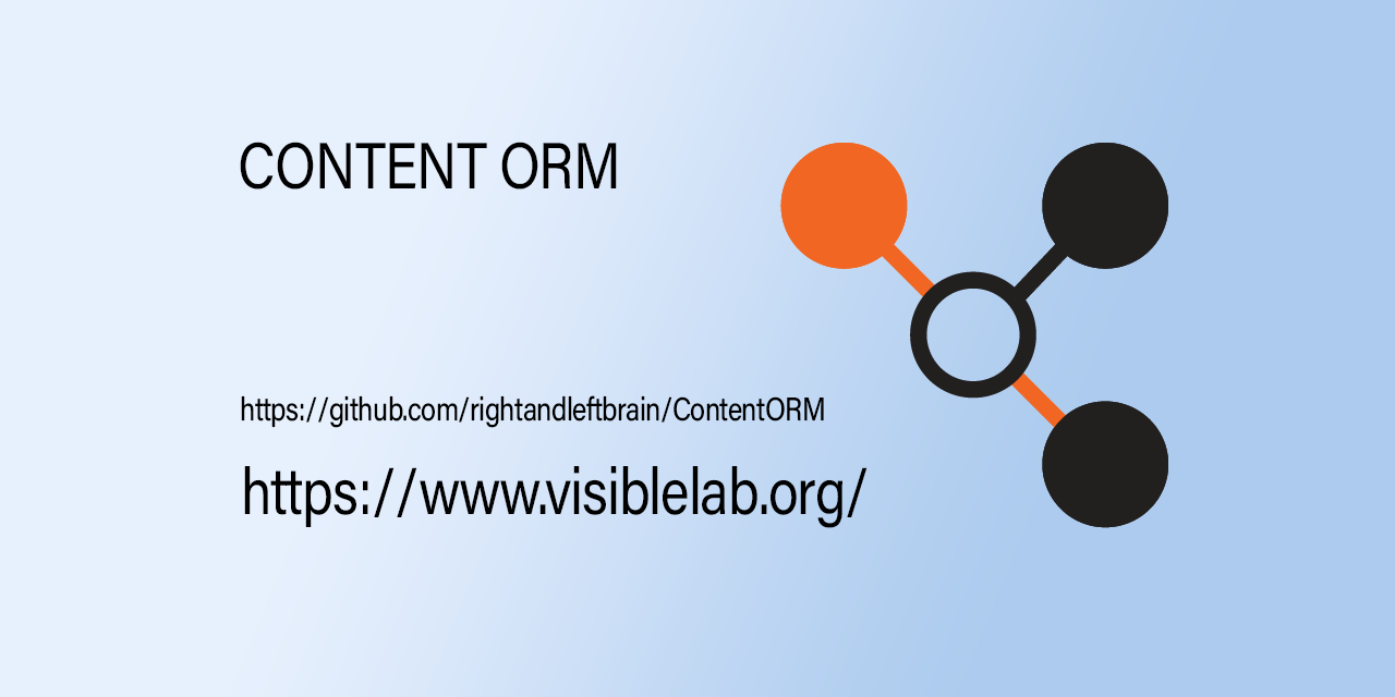 GitHub - rightandleftbrain/ContentORM: Content Object–Relational Mapper