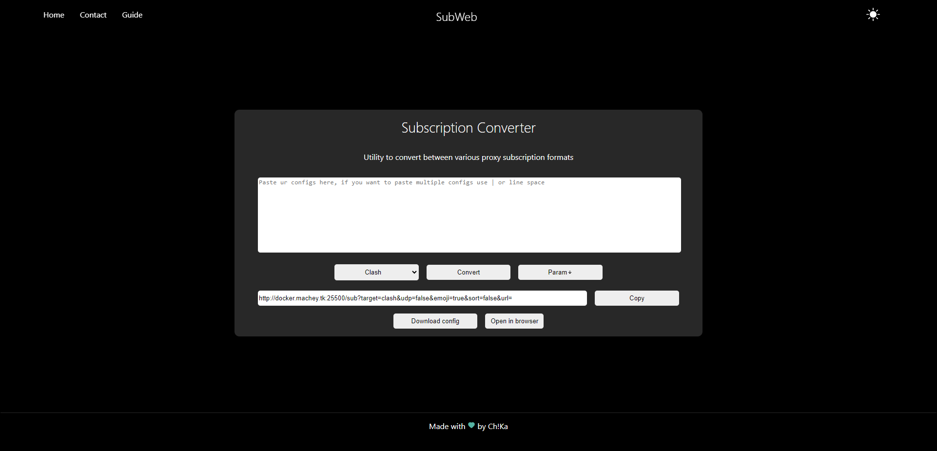 GitHub - chnthkksn/SubWeb