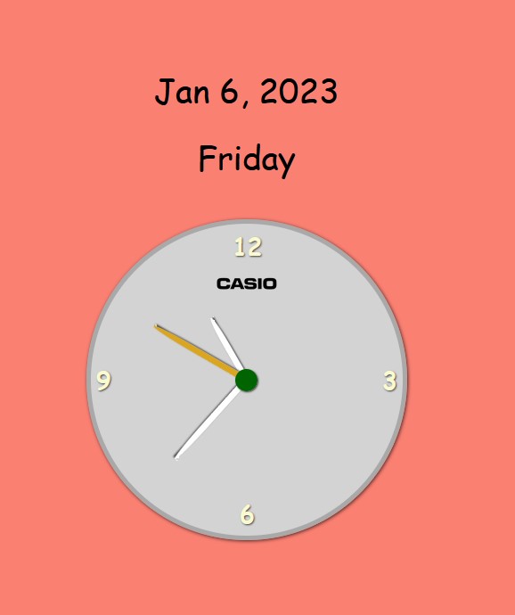 GitHub - duransakalli/analog-clock