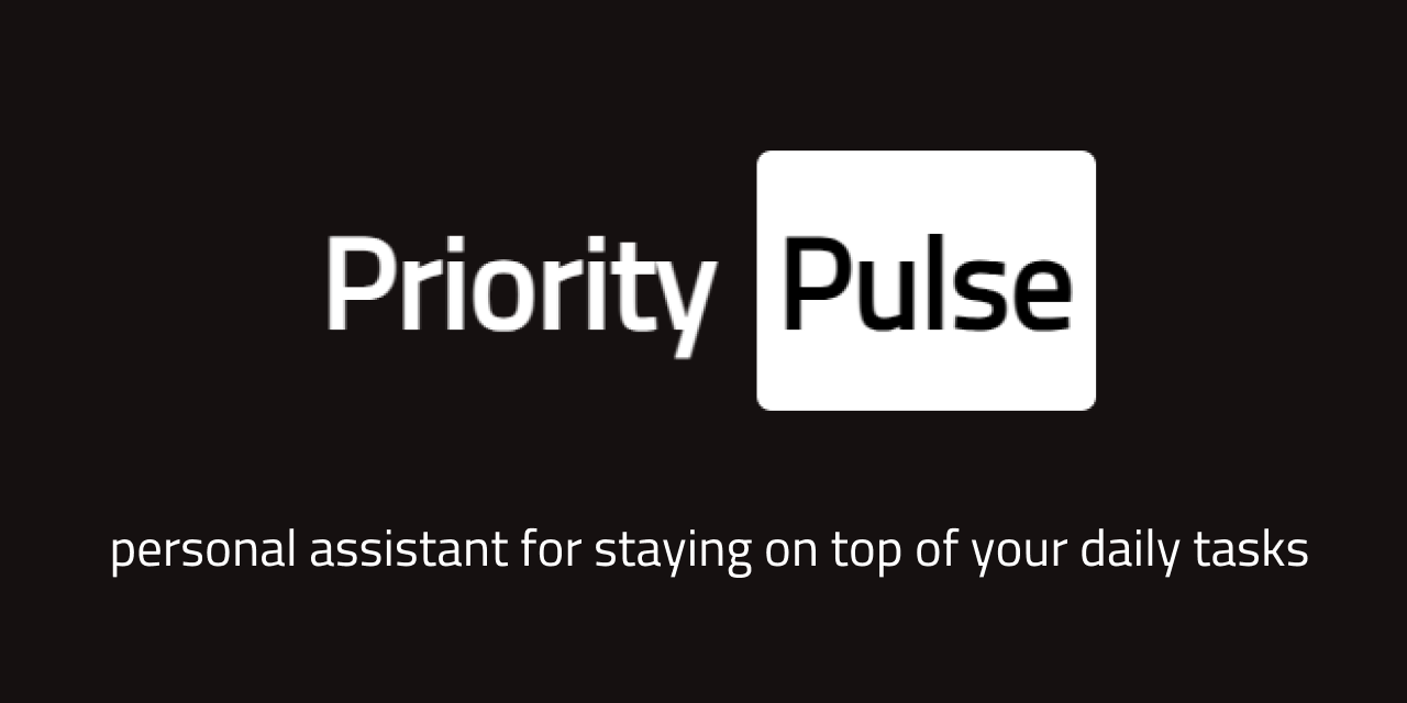 GitHub - ezaz-ahmed/Priority-Pulse