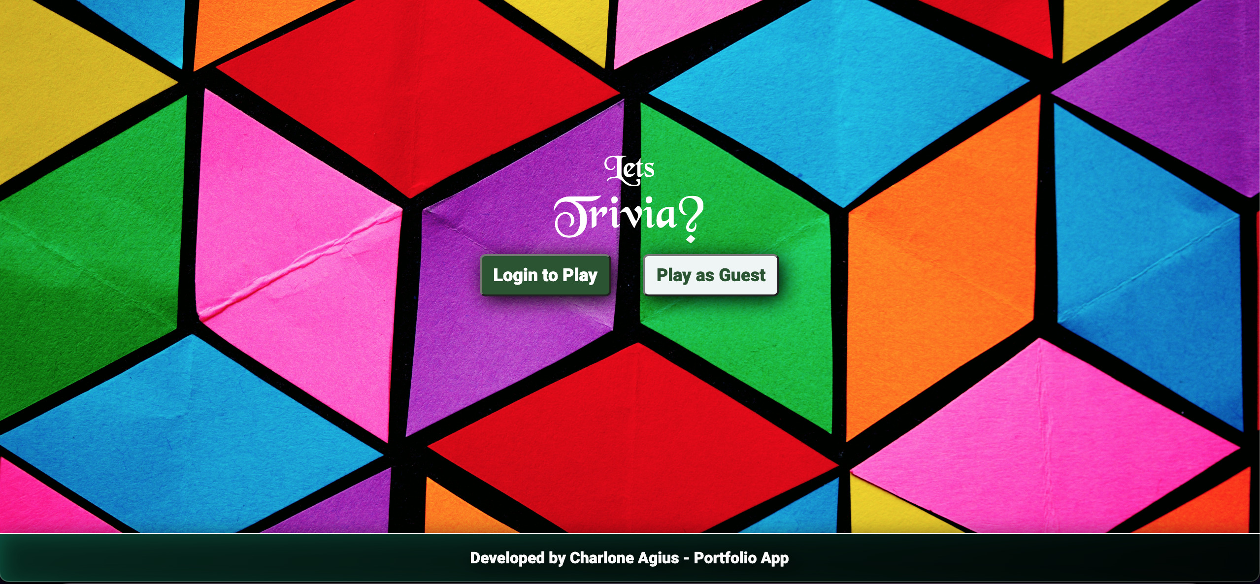 Github Charlonetrivia Quiz Next React And Redux Toolkit Trivia App
